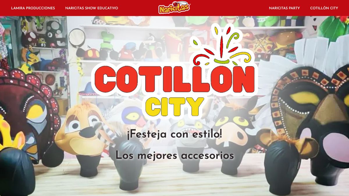 Cotillon City - ¡Festeja con estilo! Accesorios personalizados para ti - Grupo Naricitas
